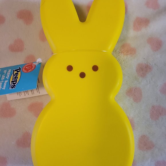 Peeps | Holiday | Peeps Yellow Light Up Blow Mold Bunny | Poshmark